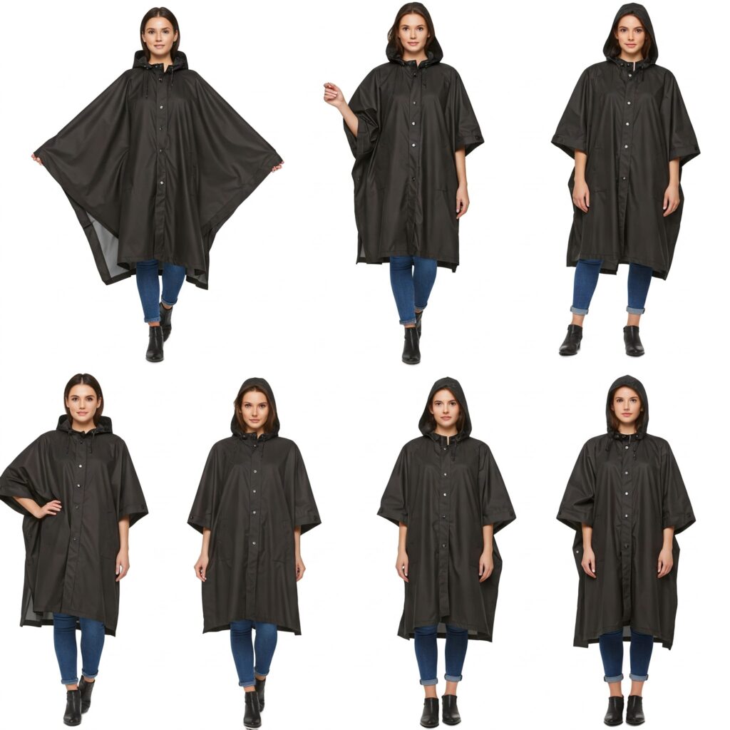 7 Best Women's Raincoat Poncho Options That Will Transform Your Rainy ...