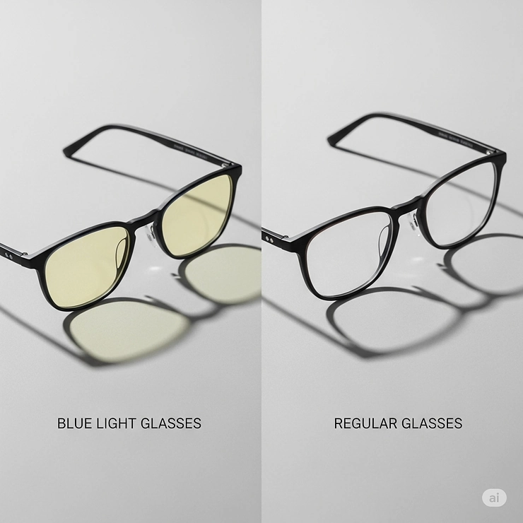 7 Blue Light Glasses vs Regular: Scientific Truth Behind Eye Protection ...